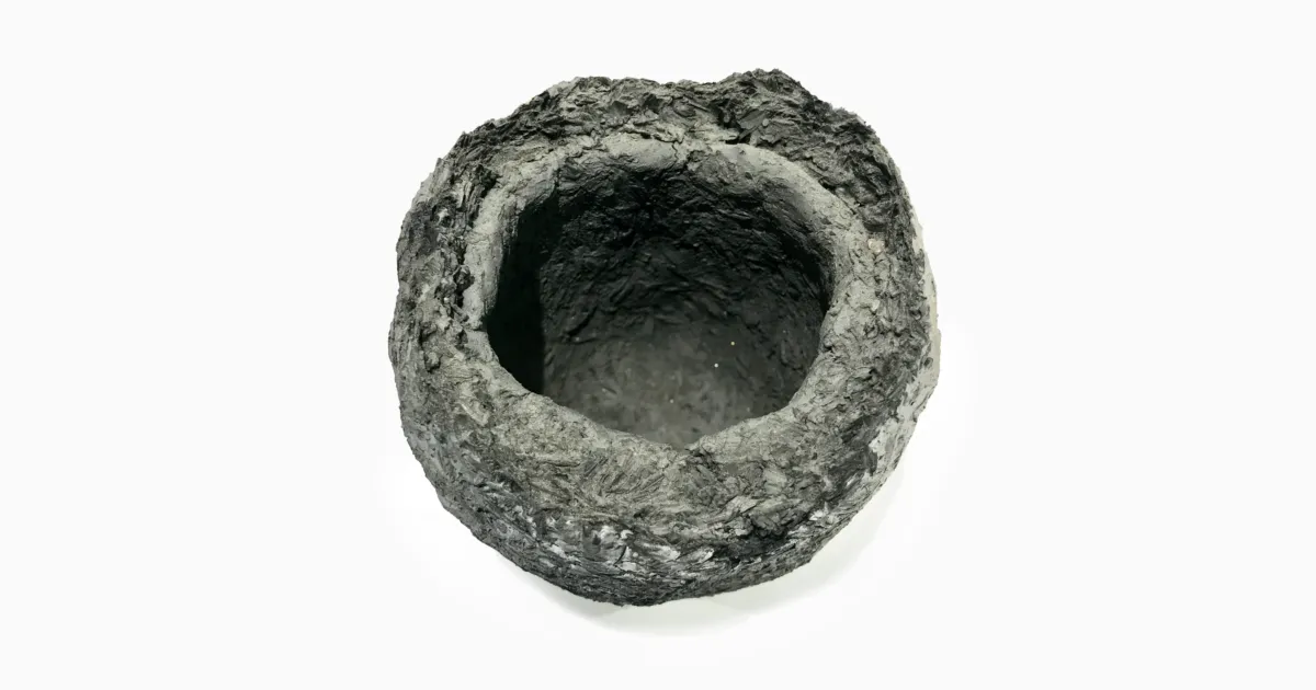 Luted Crucible (fired half crucible) - Institute of Making
