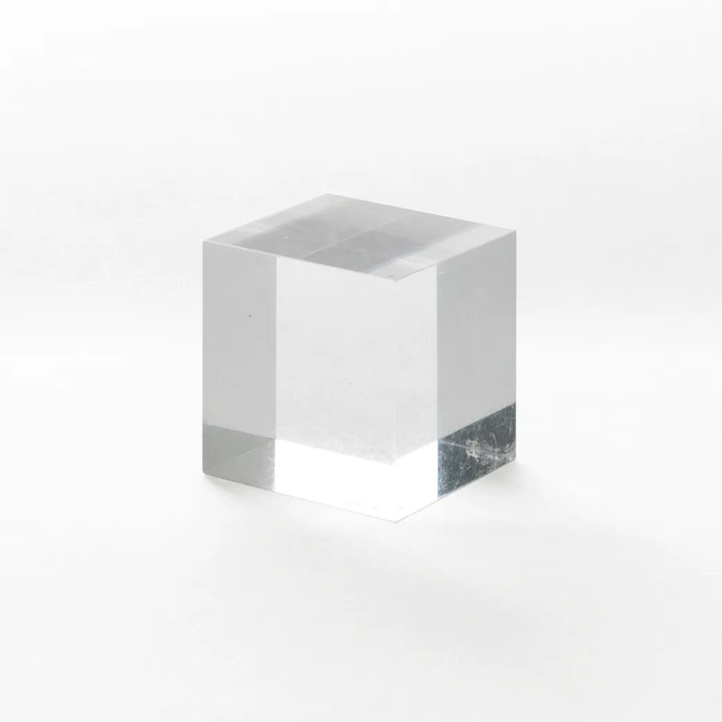 Acrylic Cube (solid) - Institute of Making
