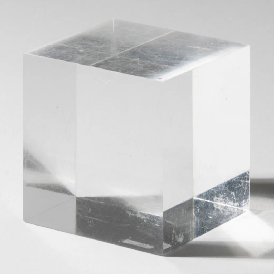 Acrylic Cube (solid) - Institute of Making