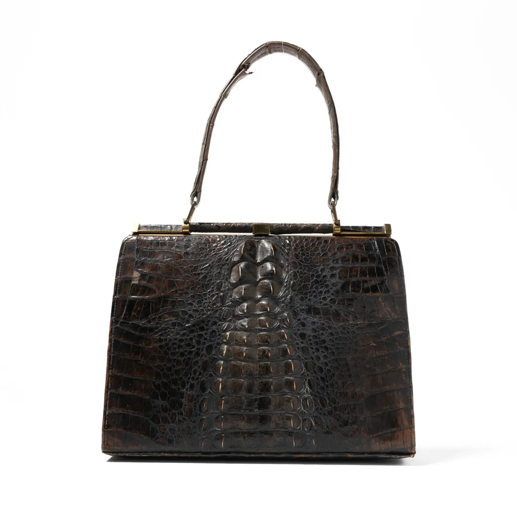 Alligator Leather Handbag - Institute of Making