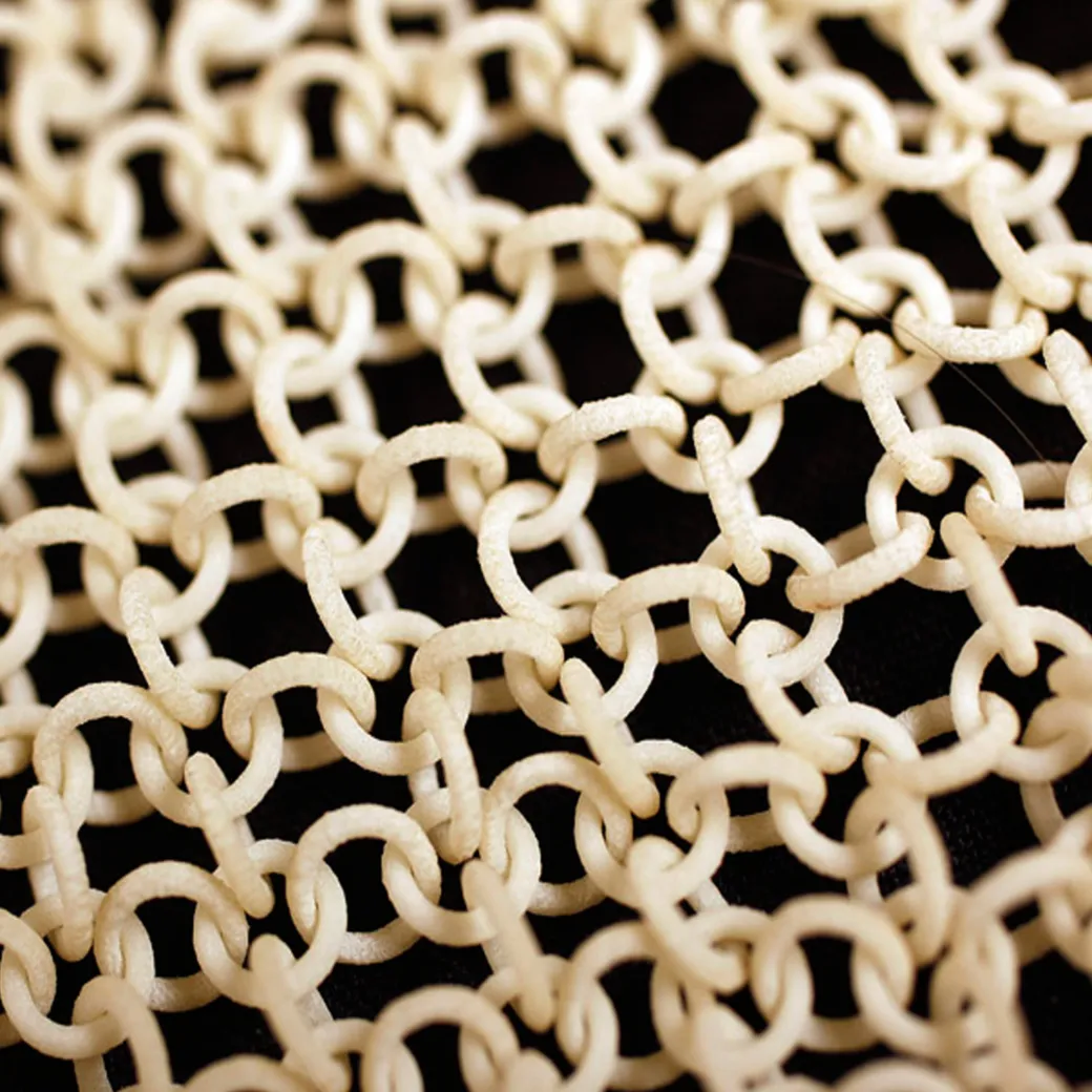 3D Printed Nylon Chainmail - Institute of Making