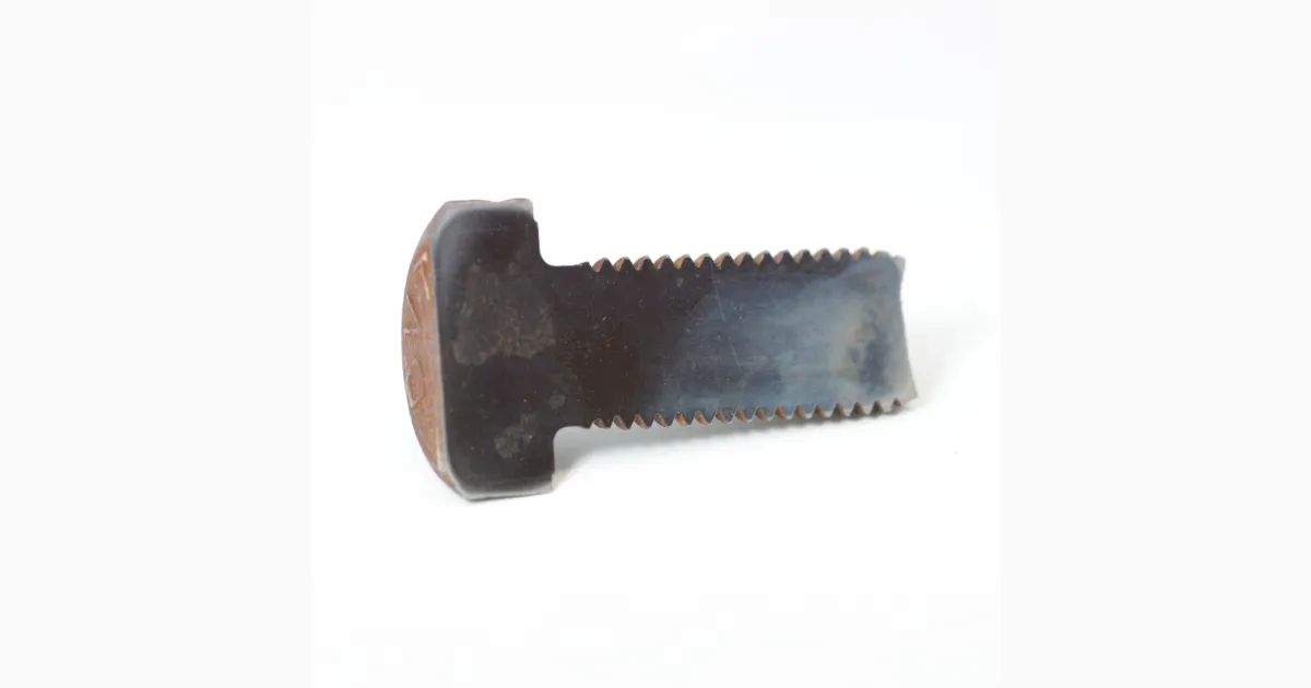 Steel Bolt Section - Institute of Making